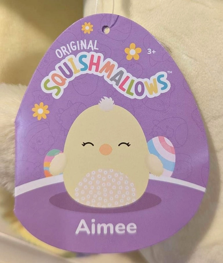 Aimee (Floral Belly) the Chick Squishmallows Easter 2023, Easter 2024 ...