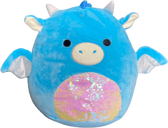 Devin (Sequin) the Dragon Squishmallows Sequin | SquadApp