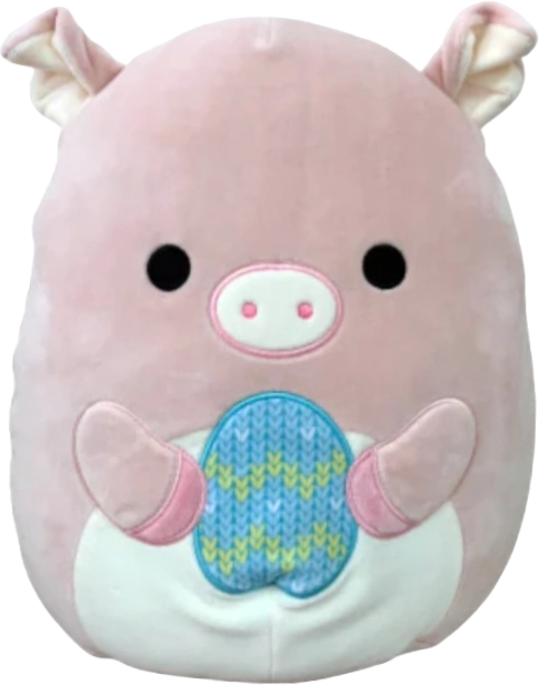 Peter (Holding Egg) the Pig Squishmallows Easter 2023 | SquadApp