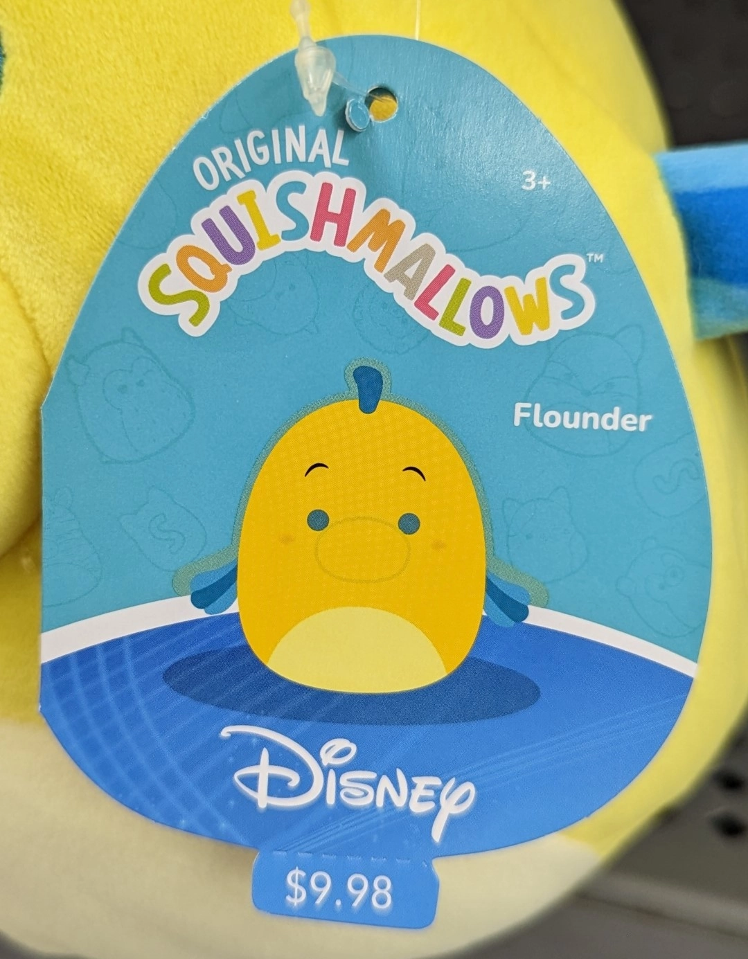 Flounder the Fish Squishmallows The Little Mermaid, Disney, 5B 5.5.24 ...