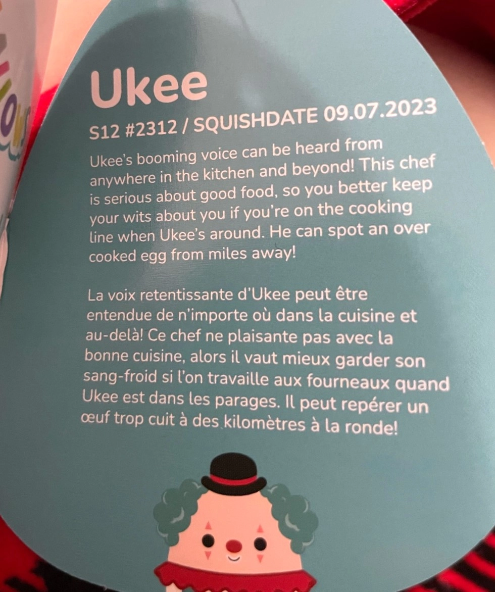 Ukee the Clown Squishmallows | SquadApp