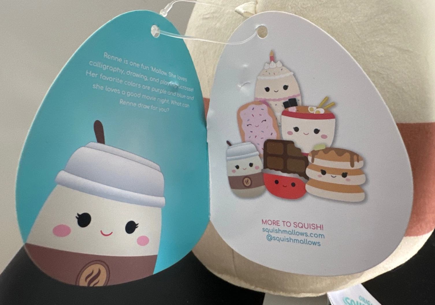 Renne the Coffee Cup Squishmallows Snack | SquadApp