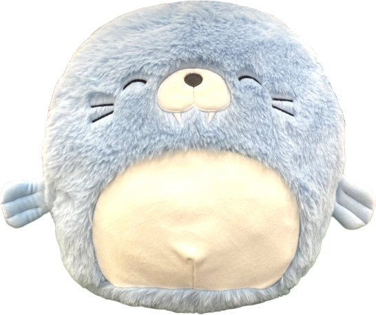 Harvey (Fuzz-A-Mallows) the Walrus Squishmallows | SquadApp