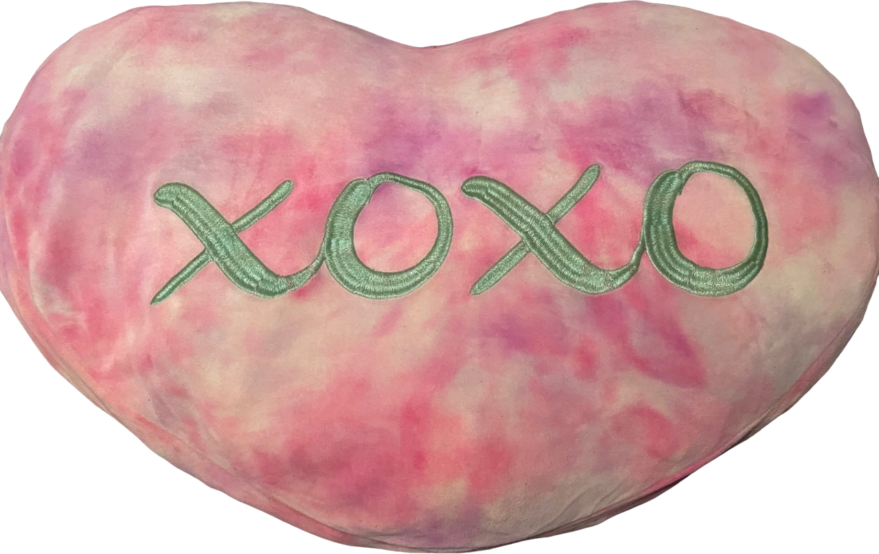 Candy Heart (Pink/Green XOXO) the Pillow Squishmallows Valentine | SquadApp