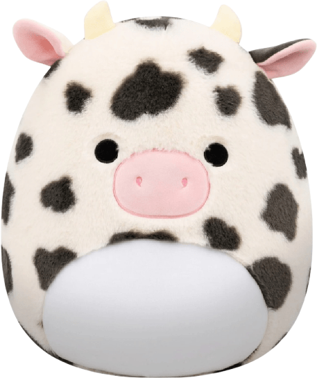 Colin (Fuzz-A-Mallows) the Cow Squishmallows | SquadApp