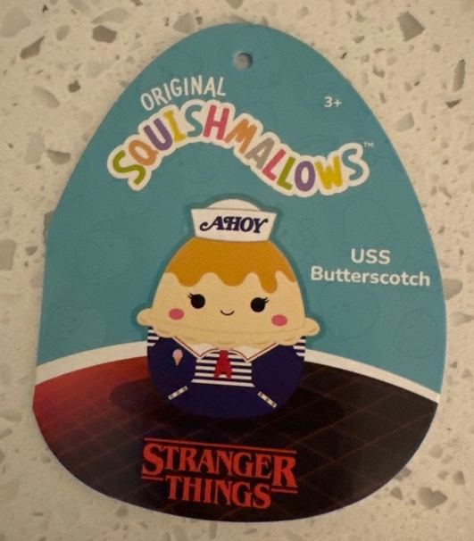 USS Butterscotch the Ice Cream Squishmallows Stranger Things | SquadApp